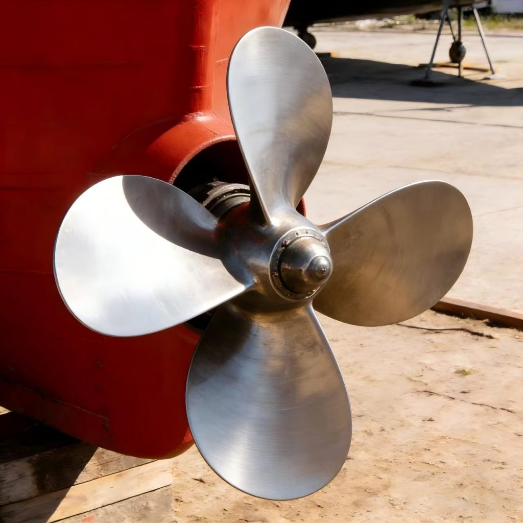 What is meaning of steel marked symbols A, B, C, and D on propellers ...