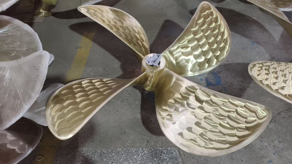 What is meaning of steel marked symbols A, B, C, and D on propellers ...